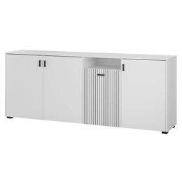 M&ouml;bel Kraft Sideboard wei&szlig; Ma&szlig;e (cm): B: 200 H: 80 T: 42.0 &raquo; M&ouml;bel Kraft