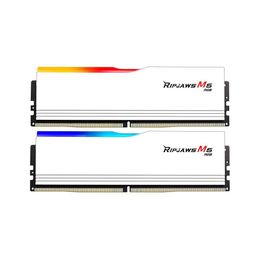 G.Skill RAM Ripjaws M5 RGB Intel 64GB (2x 32GB) Kit DDR5 5200 MHz UDIMM wei&szlig;