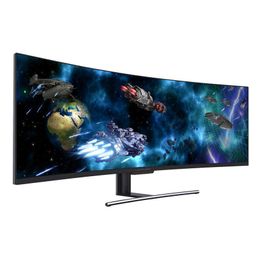 LC-Power Curved Gaming-Monitor LC-M49-DFHD-144-C-Q QLED-VA-Display 124,5 cm (49")