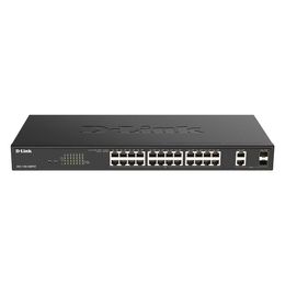 DLink D-Link DGS-1100-26MPV2/E 26-Port Layer2 PoE+ Gigabit Smart Managed Switch