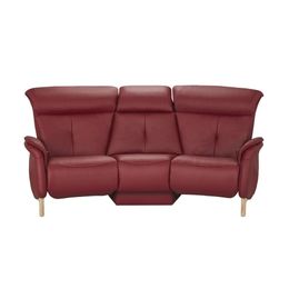 himolla Einzelsofa Leder 4708 rot Ma&szlig;e (cm): B: 216 H: 97 T: 119.0 &raquo; M&ouml;bel Kraft
