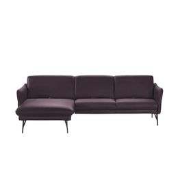 himolla Ecksofa Leder 1928 lila/violett Ma&szlig;e (cm): B: 280 H: 83 T: 175.0 &raquo; M&ouml;bel Kraft
