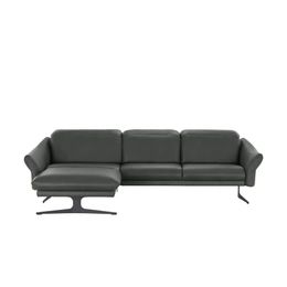 himolla Ecksofa Leder 1059 grau Ma&szlig;e (cm): B: 284 H: 83 T: 179.0 &raquo; M&ouml;bel Kraft