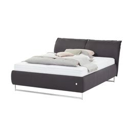 JOOP! Polsterbett Cubic Cushion - grau - Materialmix - 224 cm - 120 cm - M&ouml;bel Kraft