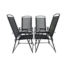 M&ouml;bel Kraft Gartenstuhl 2er-Set grau Ma&szlig;e (cm): B: 61 H: 105 &raquo; M&ouml;bel Kraft