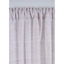 bonprix Jacquard Vorhang aus Bio Baumwolle (1er Pack), beige, 100% Baumwolle