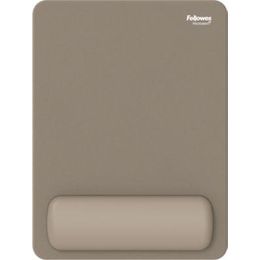 Fellowes Mauspad Breyta XL, mit Handgelenkauflage und Microban&reg;-Schutz, Gummi, L 280 x B 210 x H 17,5 mm, sandbeige