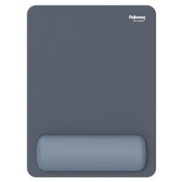 Fellowes Mauspad Breyta XL, mit Handgelenkauflage und Microban&reg;-Schutz, Gummi, L 280 x B 210 x H 17,5 mm, marineblau