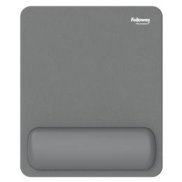 Fellowes Mauspad Breyta, mit Handgelenkauflage und Microban&reg;-Schutz, Gummi, B 200 x T 240 x H 17,5 mm, grau