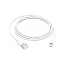 Apple Ladekabel Apple Lightning auf USB-A Stecker 1 m Wei&szlig;
