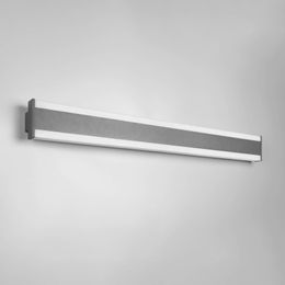 Trio LED-Au&szlig;enwandlampe DAWSON, 100 cm anthrazit IP54 CCT up/down