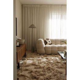 Globen Lighting Stehleuchte Cannes, beige, H&ouml;he 140 cm