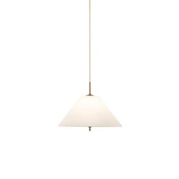 Globen Lighting H&auml;ngeleuchte IRIS, creme, &Oslash; 25 cm