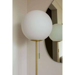 Globen Lighting Stehleuchte Torrano H&ouml;he 145 cm Travertin