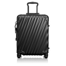 Tumi 19 Degree Aluminium Handgep&auml;ck Continental 56 cm + Gratis Hotelgutschein Matte Black