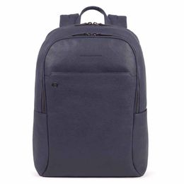 Piquadro Black Square Gro&szlig;er Laptoprucksack 15,6" mit iPad -Fach oceanblau