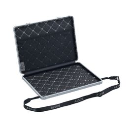 ALEON Laptop Sleeve Aluminium 16" Silber