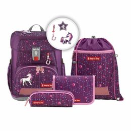 Step By Step CLOUD Schulranzen-Set, 5-teilig Dreamy Unicorn Nuala