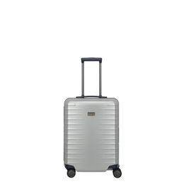 TITAN&reg; TITAN LITRON FRAME 4-Rollen Kabinentrolley 55cm LIMITED EDITION + Gratis Hotelgutschein Silber