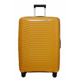 Samsonite Upscape Trolley mit 4 Rollen erweiterbar 75cm + GRATIS HOTELGUTSCHEIN Gelb