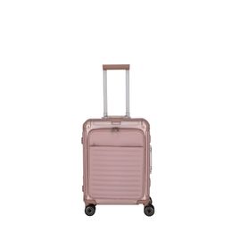 Travelite Next Trolley S 4-Rad mit Vortasche Ros&eacute;