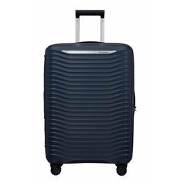 Samsonite Upscape Trolley mit 4 Rollen erweiterbar 68cm + GRATIS HOTELGUTSCHEIN Blue Nights
