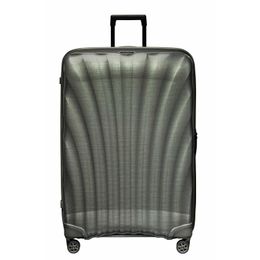 Samsonite C-Lite Trolley mit 4 Rollen 86cm + GRATIS HOTELGUTSCHEIN Metallic Green