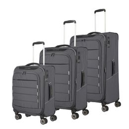 Travelite Skaii Trolley-Set 4-Rad, L erw./M erw./S Gipfelgrau
