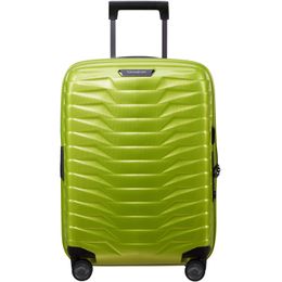 Samsonite Proxis Trolley mit 4 Rollen erweiterbar 55cm (20/23cm) + GRATIS HOTELGUTSCHEIN Lime