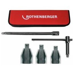 Rothenberger Standhahnmuttern-Set, SW27-36, mit Griff und Verl&auml;ngerung - 100109
