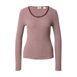 Levi's LEVI'S Shirt Damen Gr&ouml;&szlig;e M weinrot / wei&szlig;
