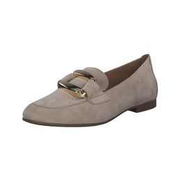 Gabor Slipper Damen Gr&ouml;&szlig;e 36 beige / gold