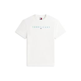 Tommy Jeans T-Shirt Herren Gr&ouml;&szlig;e S t&uuml;rkis / wei&szlig;