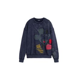Desigual Sweatshirt 'Mickey Mouse' male Blue size XS