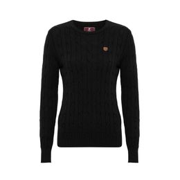Williot Pullover Damen Gr&ouml;&szlig;e S braun / schwarz