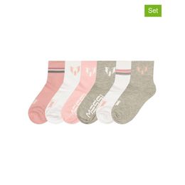 Messi 6er-Set: Socken in Bunt - 10% | Gr&ouml;&szlig;e 35-38 | Kinder-socken-strumpfhosen