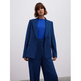 BGN Blazer in Blau/ Schwarz - 83% | Gr&ouml;&szlig;e 38 | Damenjacken