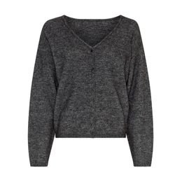MOSS COPENHAGEN Cardigan "Milania" in Dunkelgrau - 38% | Gr&ouml;&szlig;e L/XL | Damen-pullover-cardigans