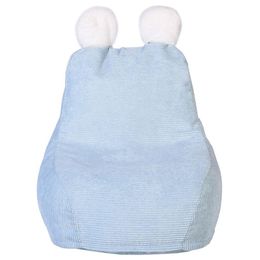 The Home Deco Kids Kindersitzsack "Ted" in Hellblau - (B)40 x (H)70 x (T)62 cm - 40% | Kinderstuele