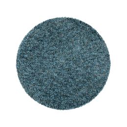Esprit Hochflor-Teppich "Cosy Glamour 2.0" in T&uuml;rkis - 45% | Gr&ouml;&szlig;e 67 cm |