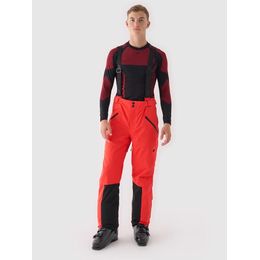 4F Ski-/ Snowboardhose in Rot - 64% | Gr&ouml;&szlig;e L | Herren-outdoorhosen