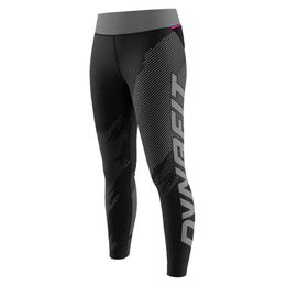 Dynafit Funktionsleggings "Ultra Graphic" in Grau - 45% | Gr&ouml;&szlig;e L | Damen-sporthosen