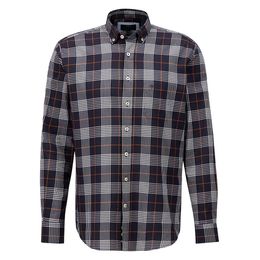 Fynch-Hatton Hemd - Casual fit - in Dunkelblau - 65% | Gr&ouml;&szlig;e L | Herren-plussize
