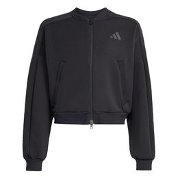 adidas Sportswear Athletic Zip-Up Hoodie 'Future Icons' girl Black size 164