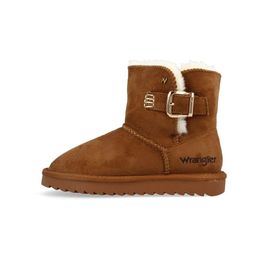 Wrangler Winterboots "Elsa" in Hellbraun - 36% | Gr&ouml;&szlig;e 33 | Kinderstiefel