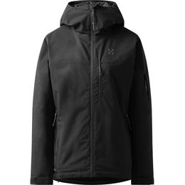 Hagl&ouml;fs Hagl&ouml;fs Ski-/ Snowboardjacke "Gondol Insulated" in Schwarz - 38% | Gr&ouml;&szlig;e S | Damen-outdoorjacken