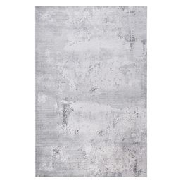 Wecon Home Kurzflor-Teppich "Radiate" in Grau - 58% | Gr&ouml;&szlig;e 80x150 cm |