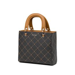 Puccini Henkeltasche in Braun - (B)24 x (H)22 x (T)10 cm - 44% | Damen-taschen
