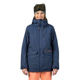 HANNAH Ski-/ Snowboardjacke "Merila" in Dunkelblau - 68% | Gr&ouml;&szlig;e 38 | Damen-outdoorjacken