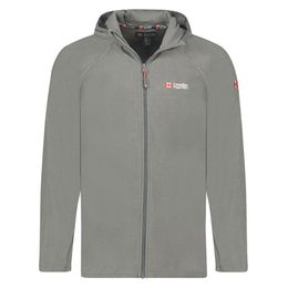 Canadian Peak Fleecejacke in Grau - 56% | Gr&ouml;&szlig;e M | Herren-pullover-sport